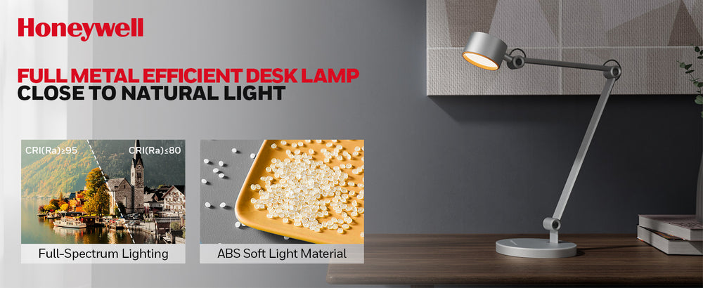 Honeywell® 01A Spotlight Desk Lamp Dimmable Adjustable Full Metal ...